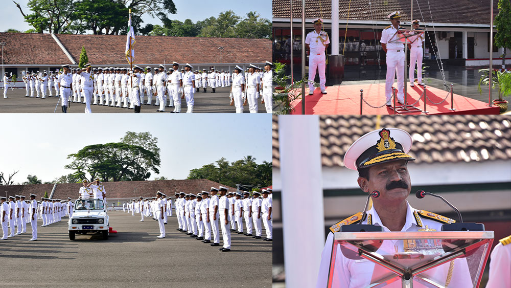 ത്രിവർണമണിഞ്ഞ് കൊച്ചി നേവൽ ബേസ്; വിപുലമായ സ്വാതന്ത്ര്യ ദിനാഘോഷം